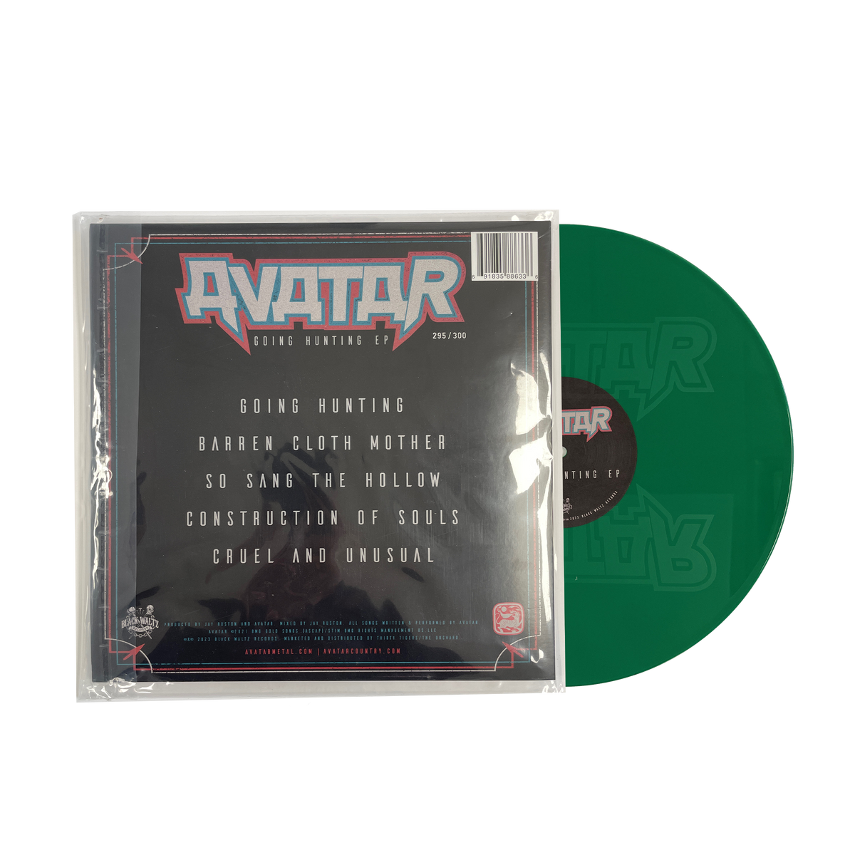 Going Hunting EP Vinyl [Construction of Souls Edition] – Avatar Merch USA