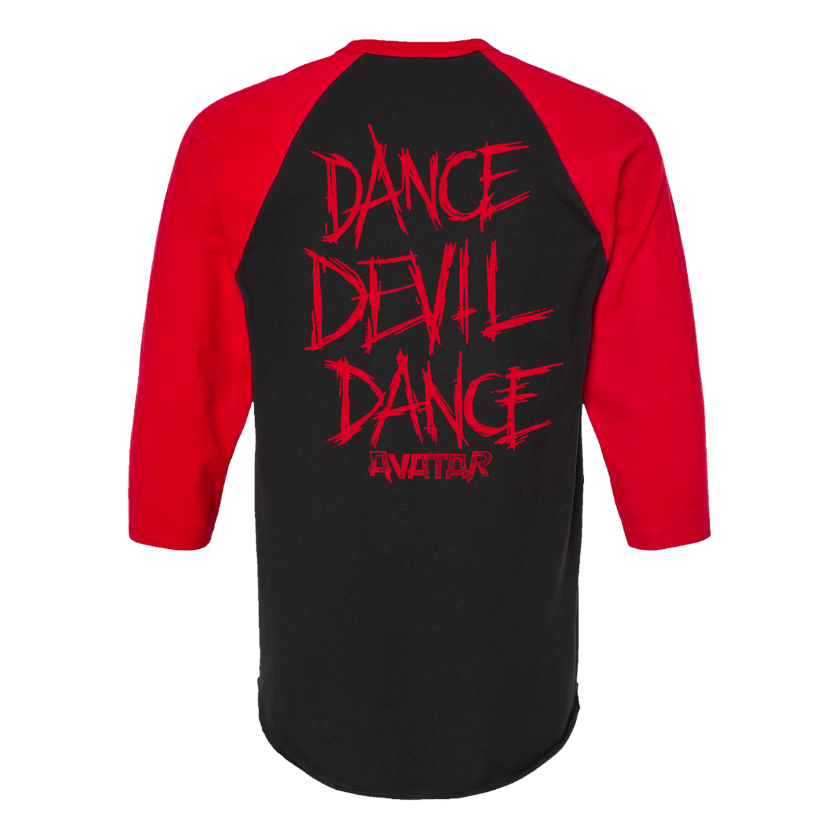Dance Devil Dance Emblem Baseball Tee – Avatar Merch USA