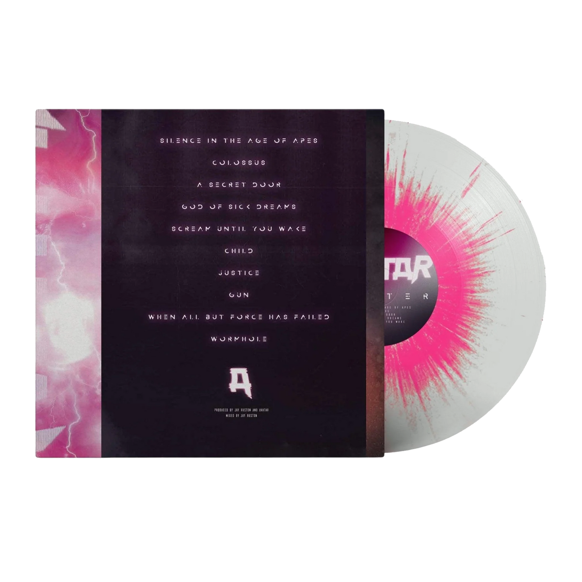 Hunter Gatherer Vinyl [Clear Pink Splatter] – Avatar Merch USA