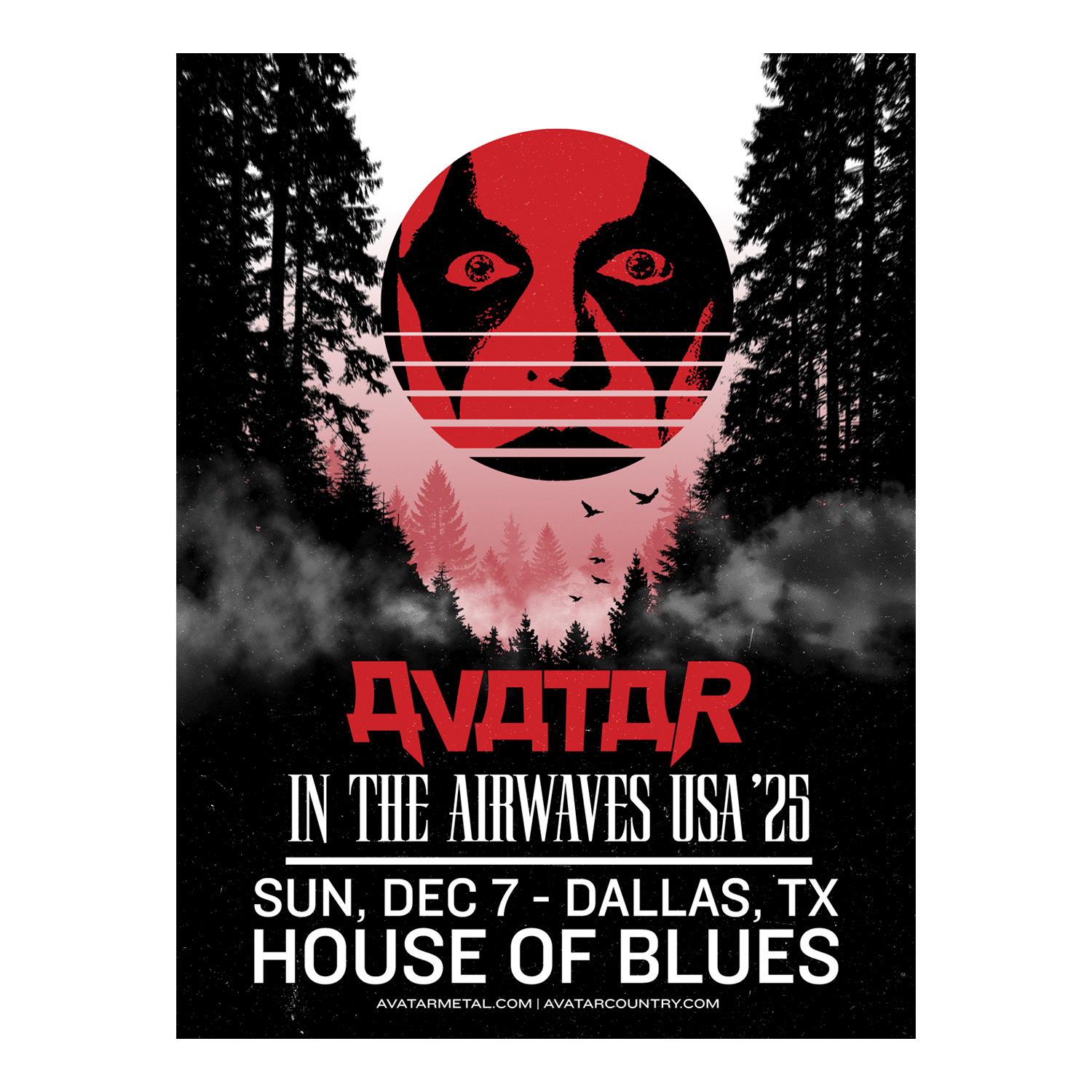 In The Airwaves Tour Poster [Autographed] – Avatar Merch USA